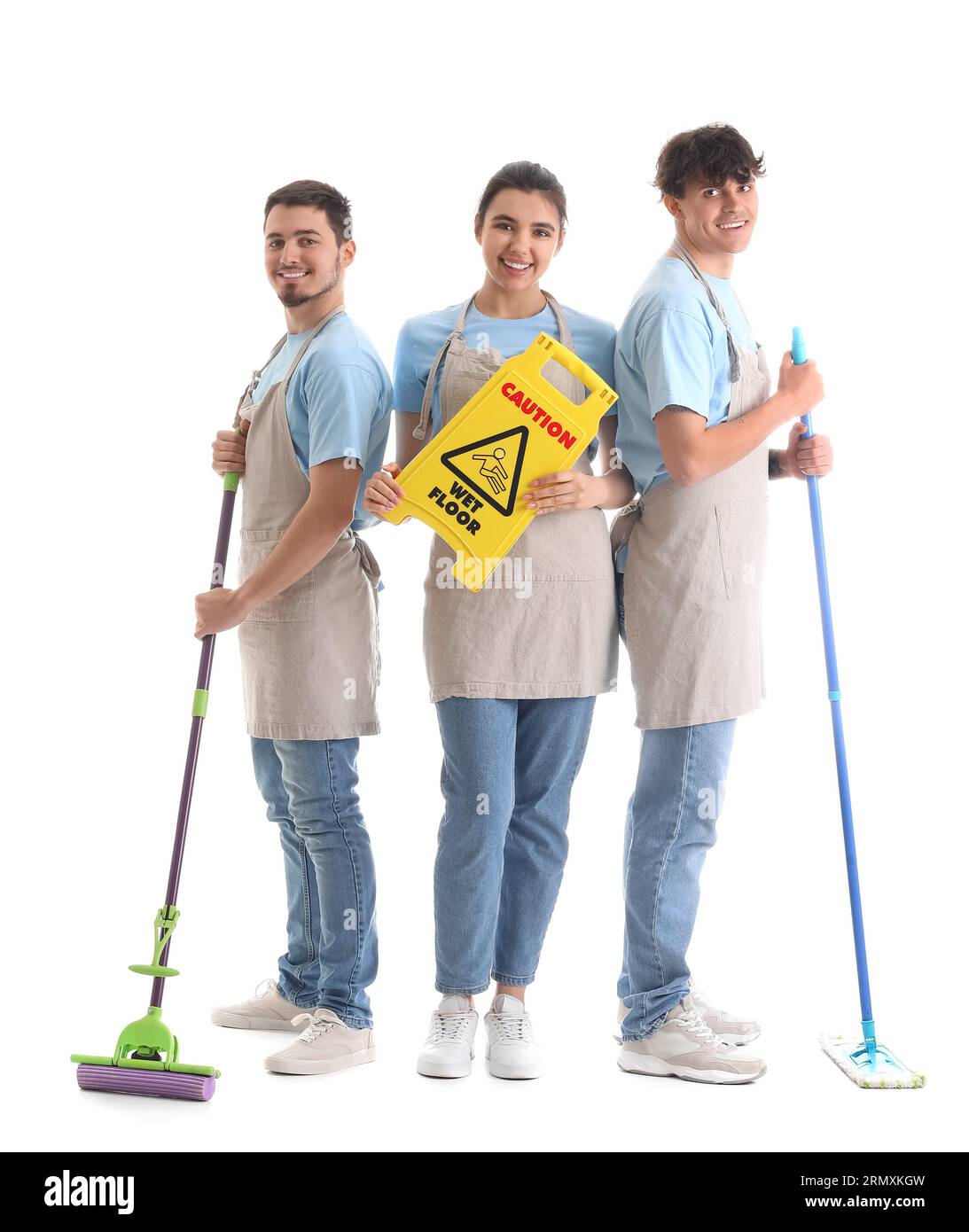 Woman mops the floor hi-res stock photography and images - Alamy