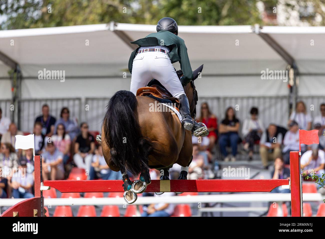 Milan, Italy. 30th Aug, 2023. BREEN Trevor of Germany riding Highland ...