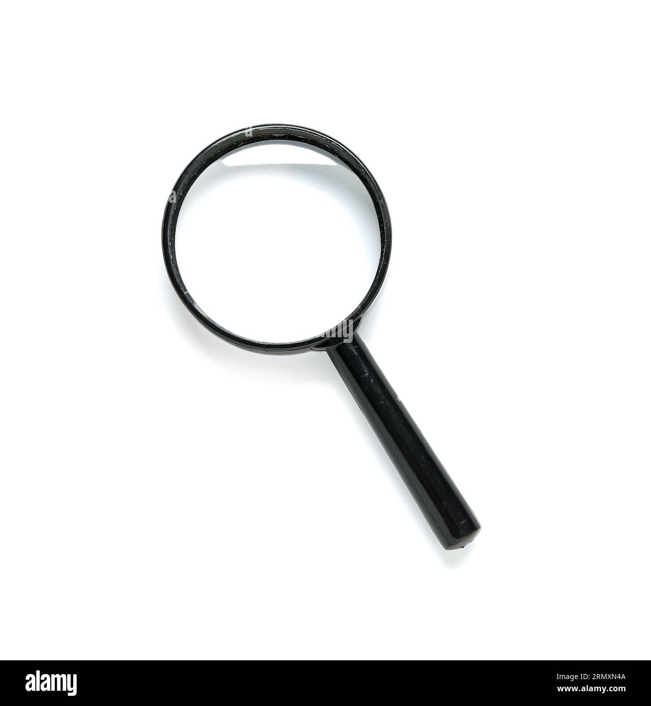 Modern magnifier isolated on white background Stock Photo - Alamy