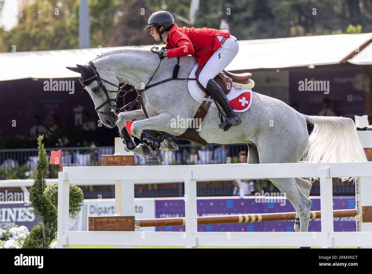 Milan, Italy. 30th Aug, 2023. FUCHS Martin of Switzerland riding Conner ...