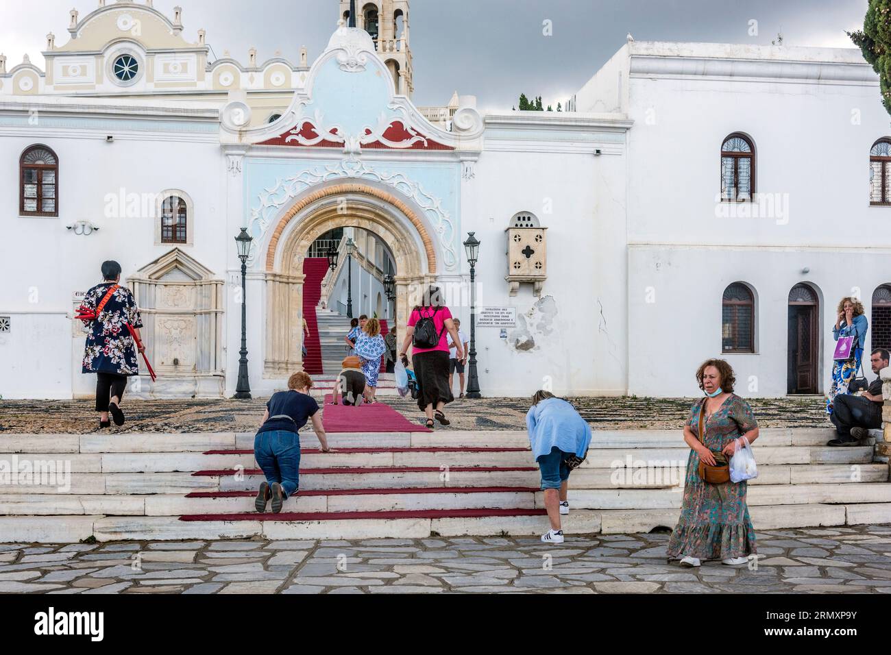 Pangia evangelistria church hi-res stock photography and images - Alamy