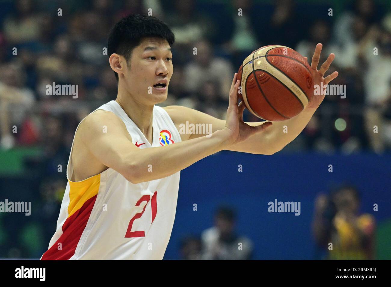Quezon City, Philippines. 30th Aug, 2023. Jinqiu Hu of China men ...