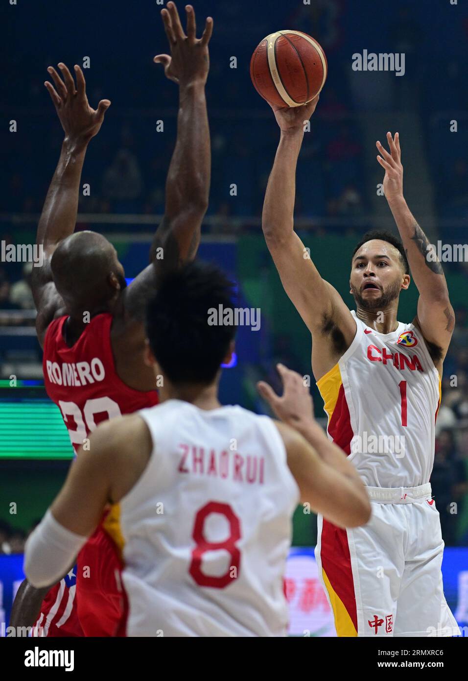 Quezon City, Philippines. 30th Aug, 2023. Kaier Li of China men ...