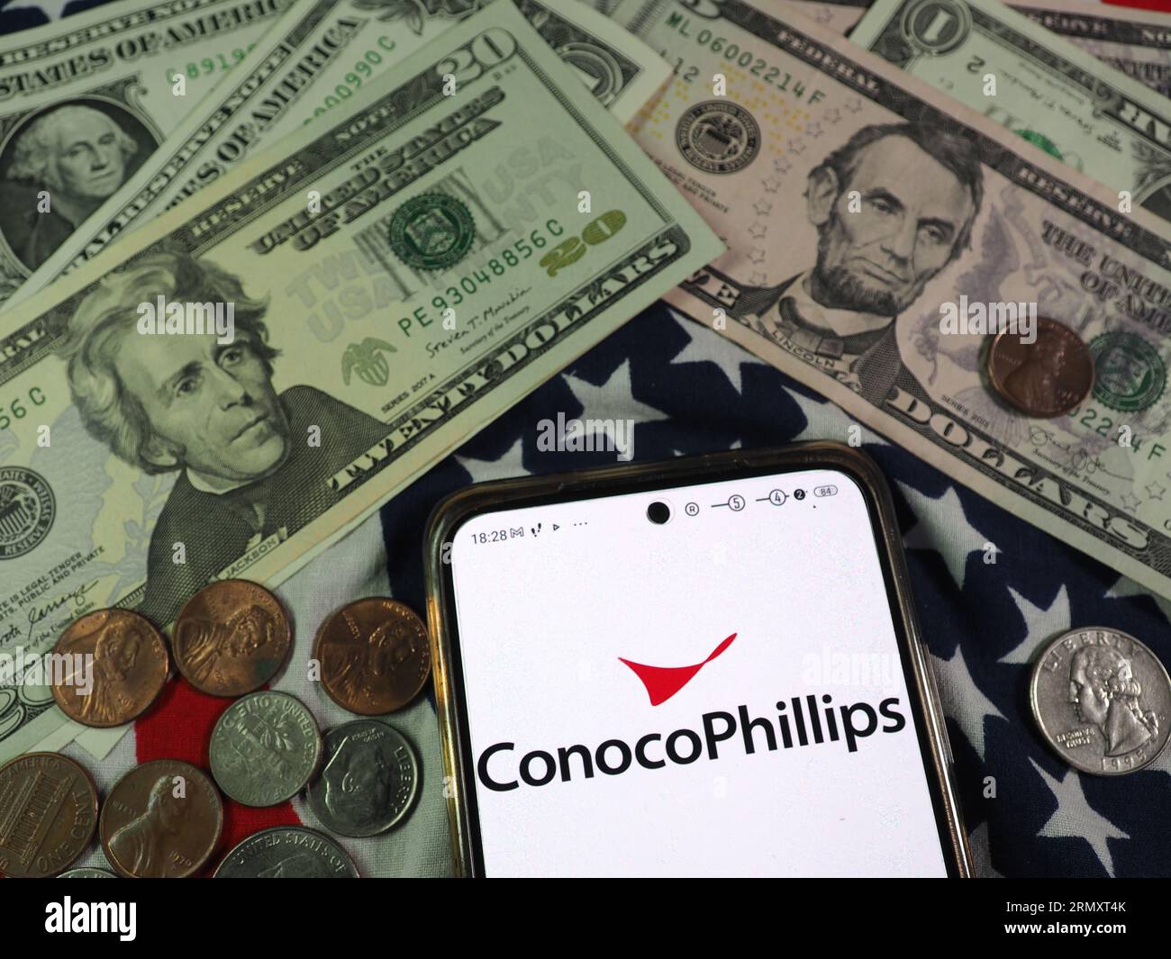 Conocophillips logo hi-res stock photography and images - Alamy