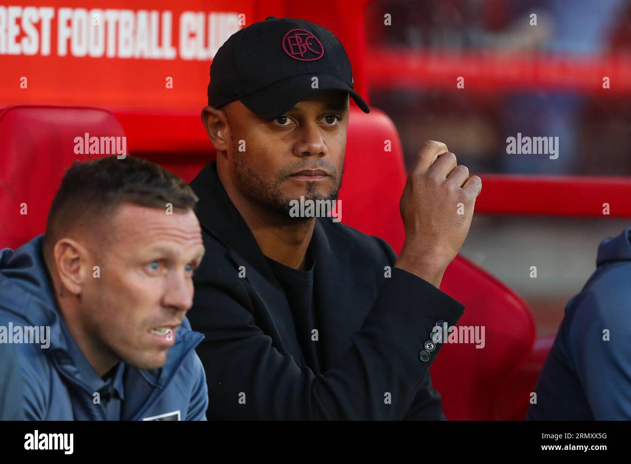 Vincent Kompany Manager of Burnley during the Carabao Cup match ...