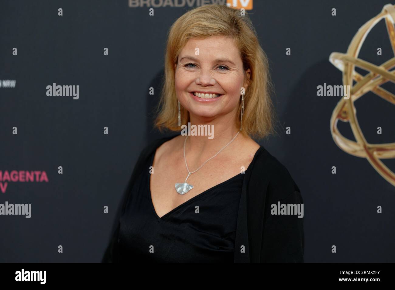 Cologne, Germany. 30th Aug, 2023. Annette Frier, actress, arrives at ...