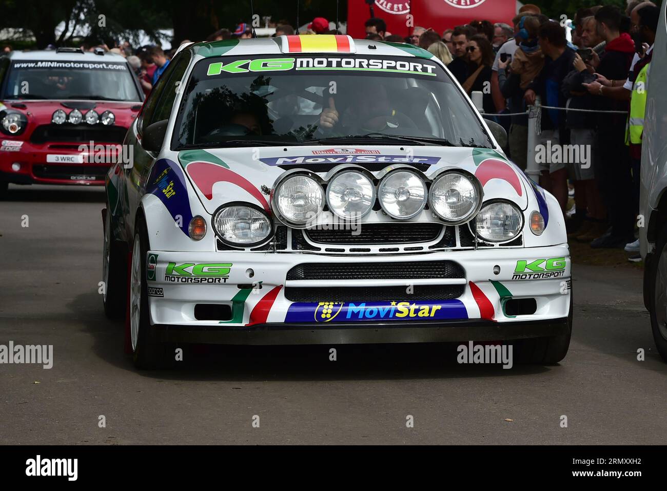 Kieron Graffin, Toyota Corolla WRC, 50 Years of WRC, World Rally Championship, A selection of ...