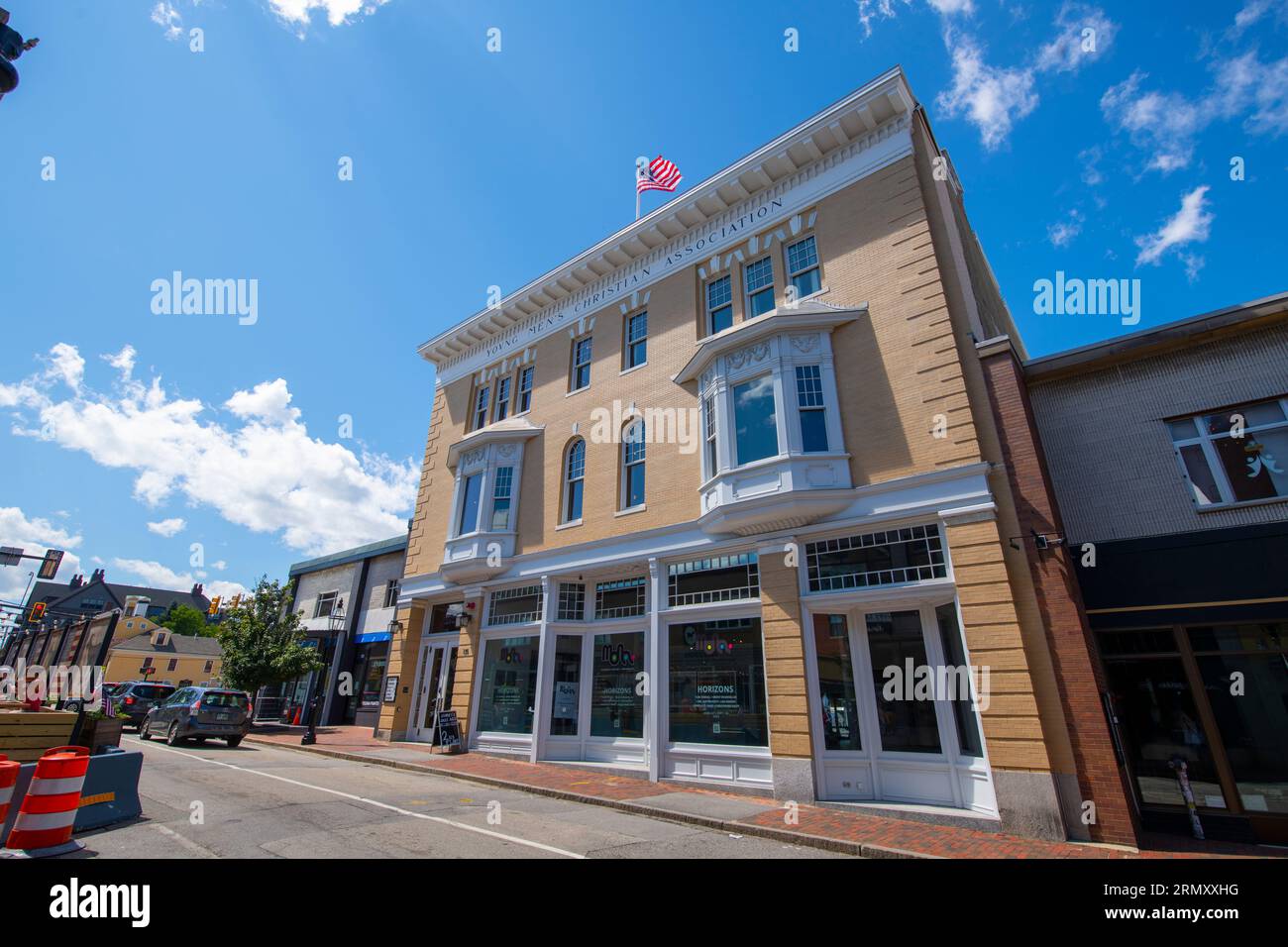 Young Men's Christian Association building at 135 Congress Street at ...