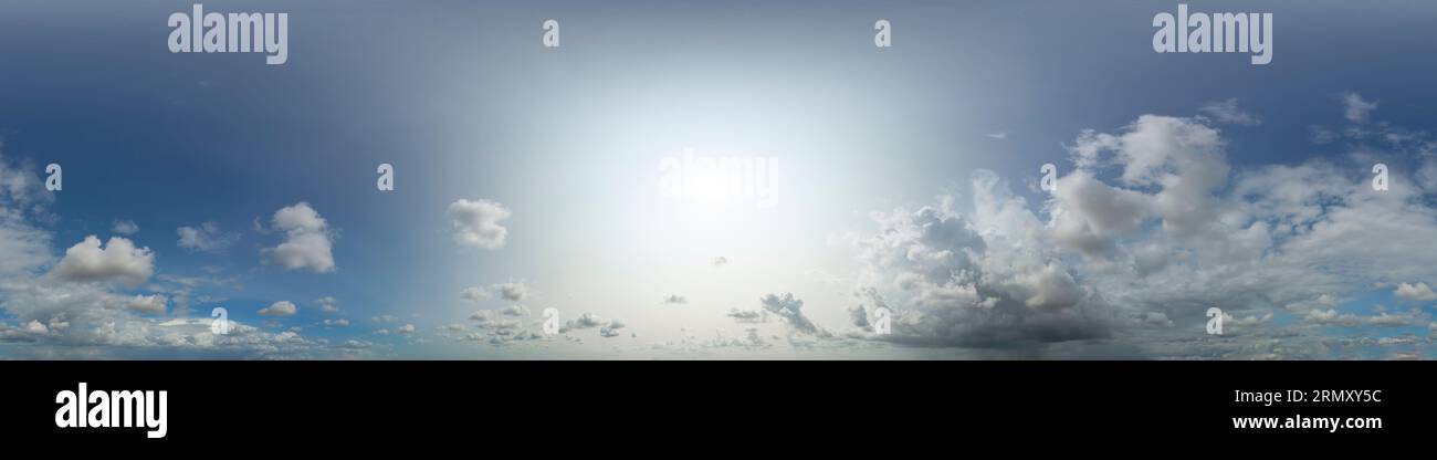 8K 360 VR 2:1 equirectangular misty cloudy sky background overlay ...