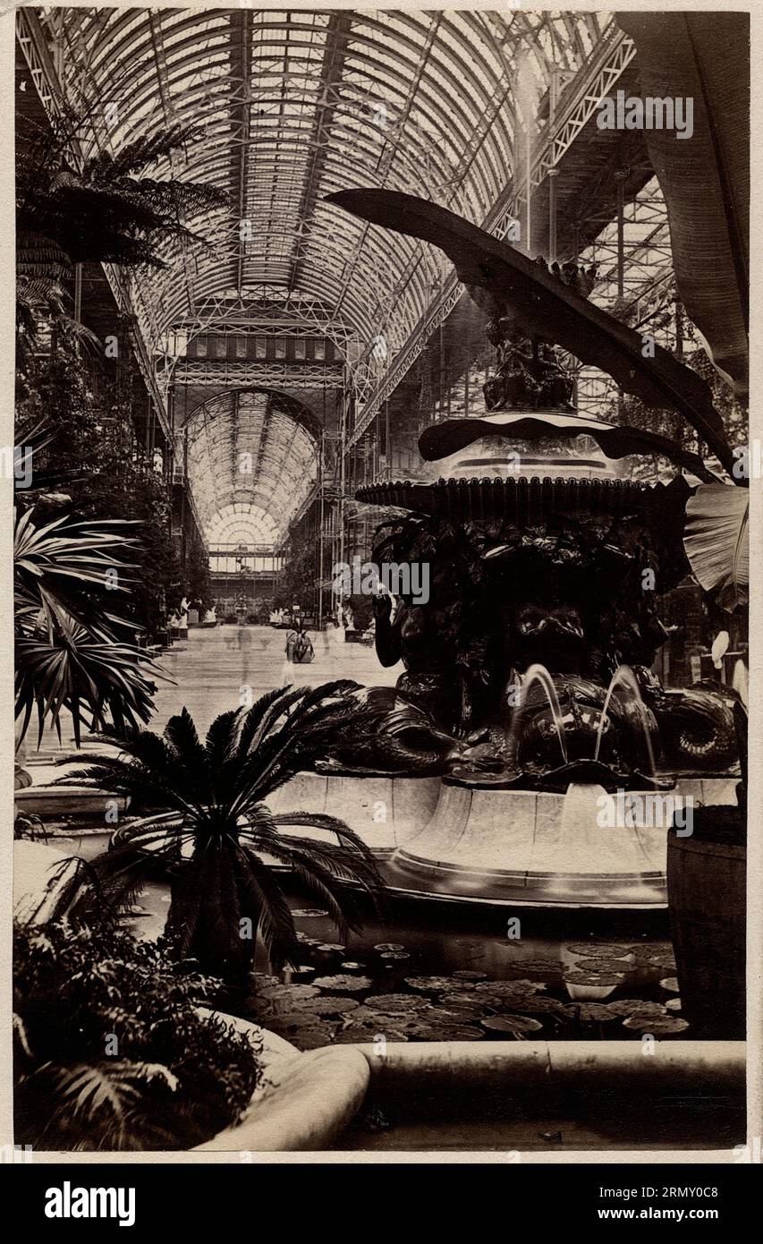 Crystal Palace, Sydenham, July 29, 1871 Stock Photo - Alamy