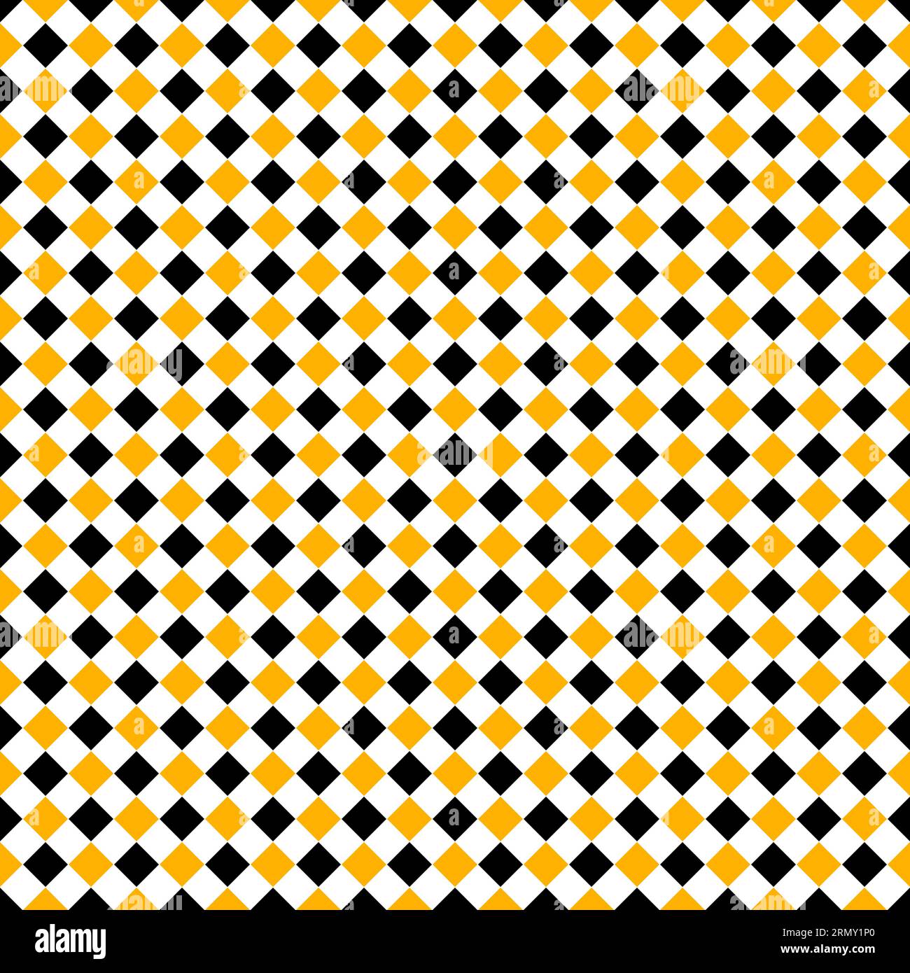 Seamless yellow black rhombus background industrial safety rhombus ...