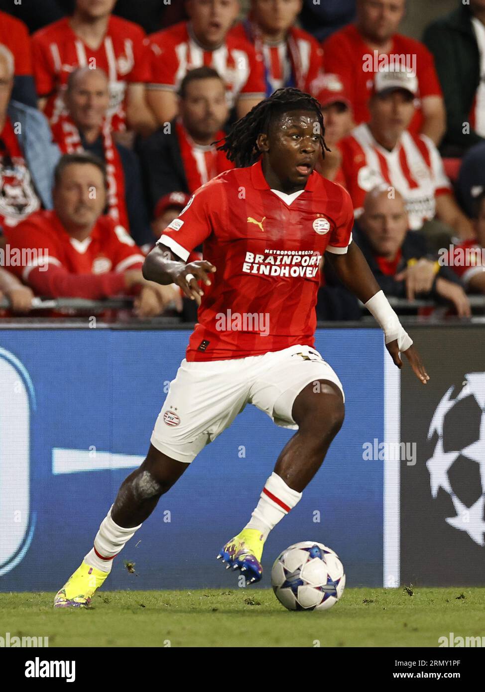 EINDHOVEN - Johan Bakayoko of PSV Eindhoven during the UEFA Champions ...