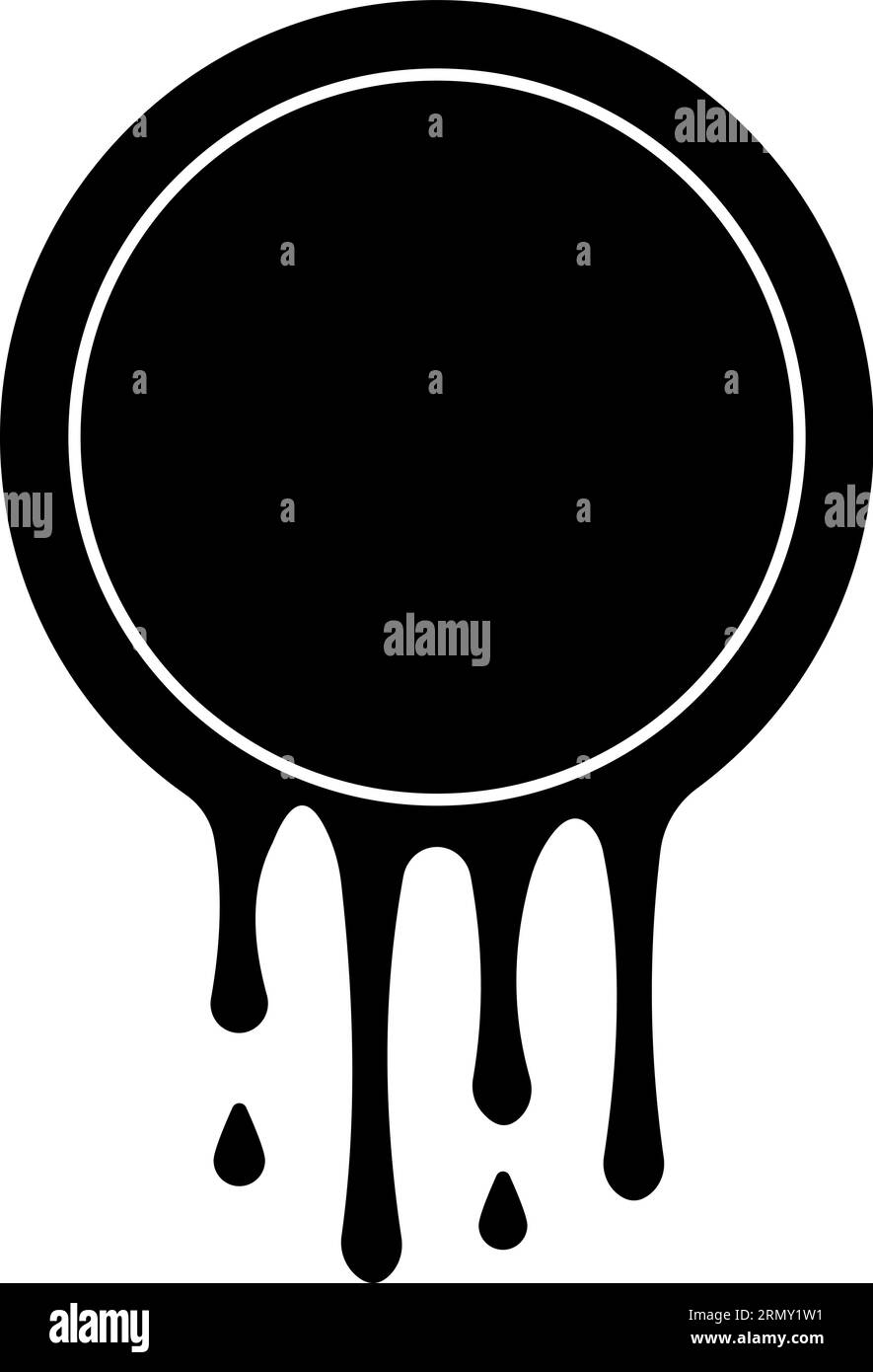 Banner sign board punishing paint, dripping paint current ink Stock ...