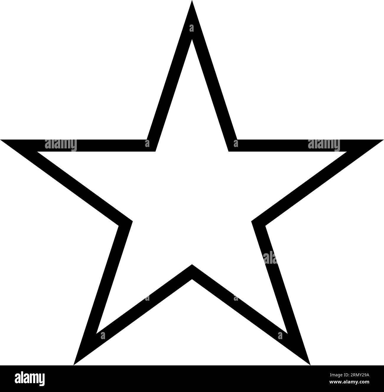 Stars Clipart Outline
