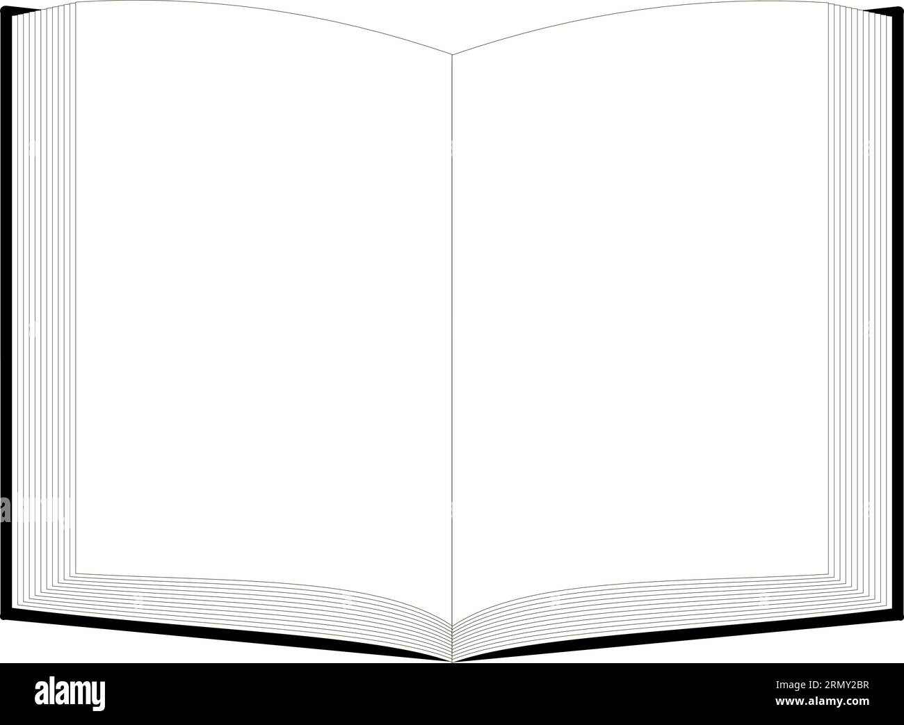 Open book mockup template Bible Quran Stock Vector Image & Art - Alamy