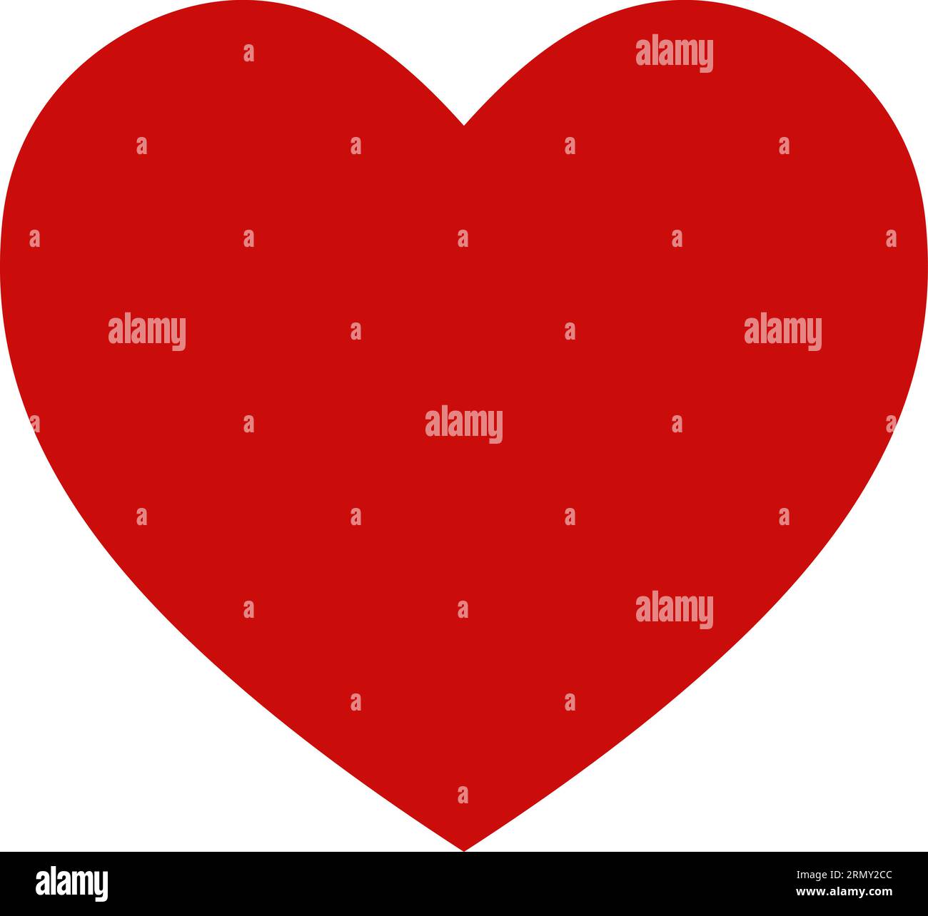 Love shape icon hi-res stock photography and images - Alamy