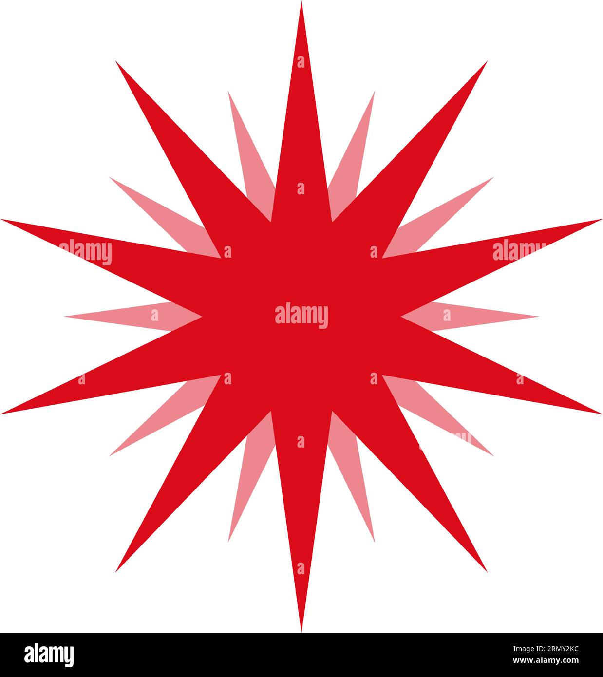 Red firework beams best sticker sale mark quality price tag Stock ...