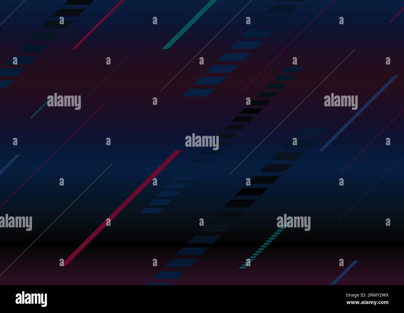 Dark tech minimal geometric abstract background. Vector illustration ...