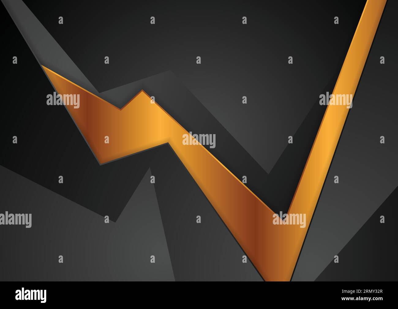 Black and bronze abstract corporate background. Vector design Stock ...