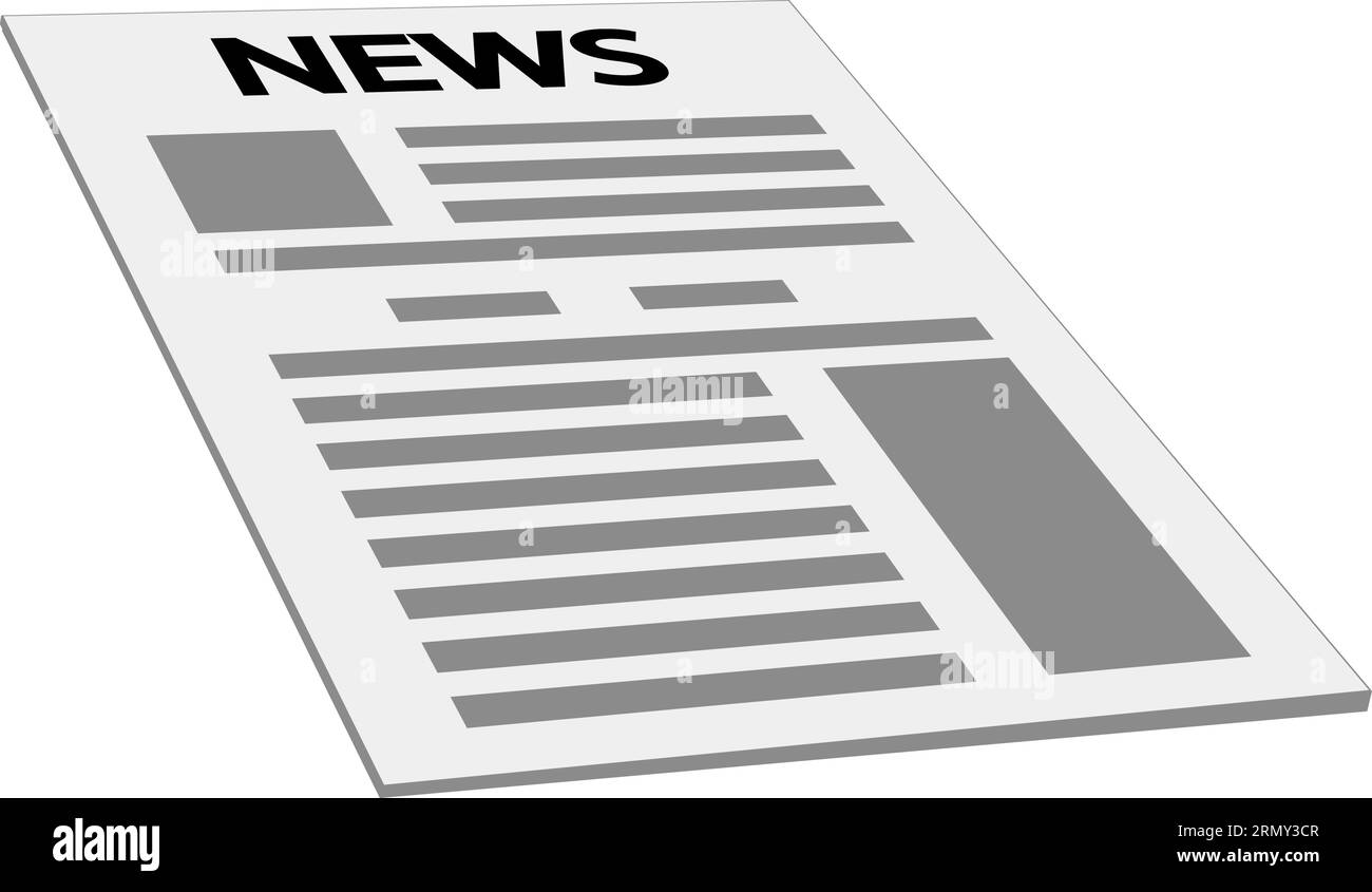 First page illustration Stock Vector Images - Alamy