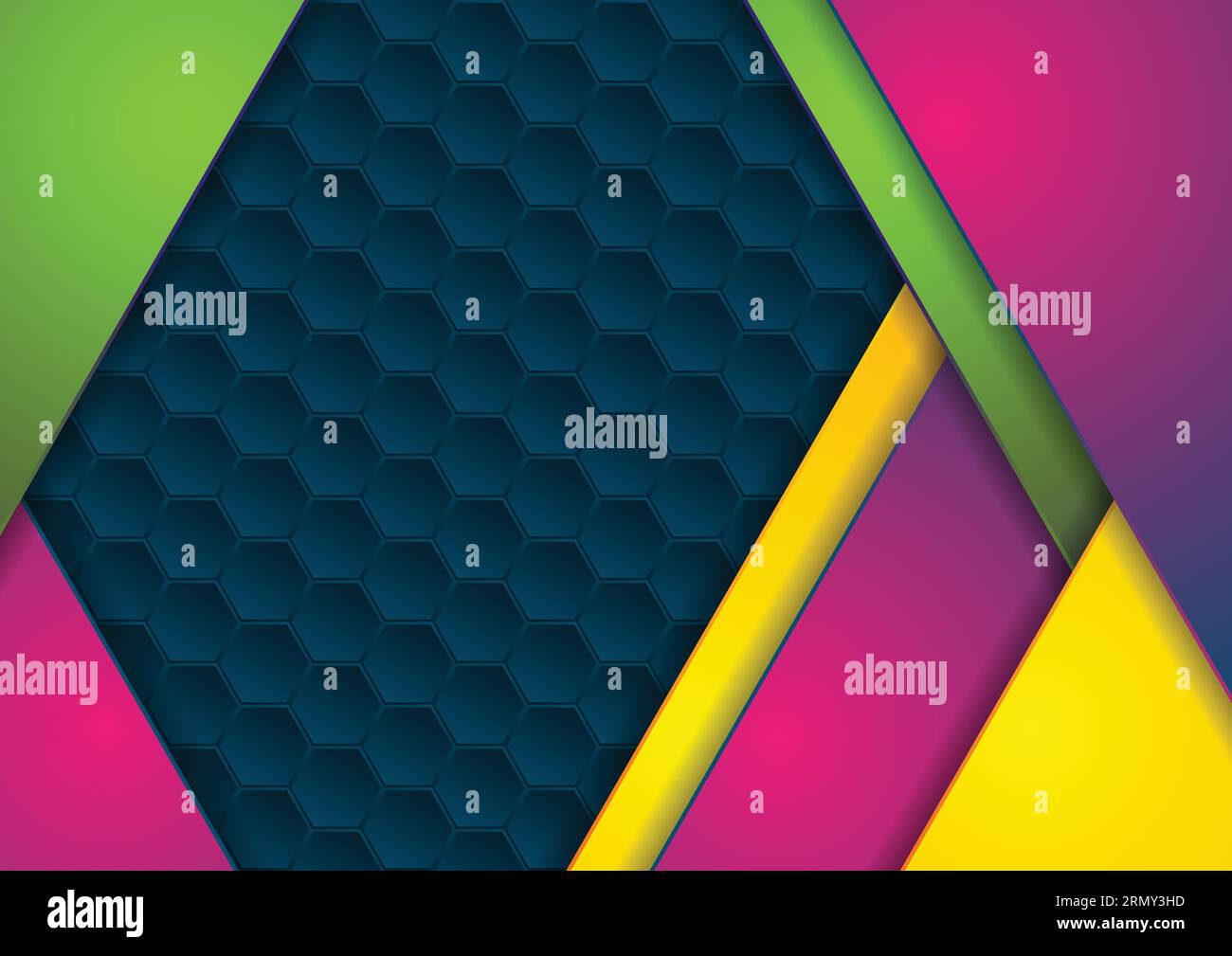 Colorful corporate geometric abstract background. Vector design Stock ...