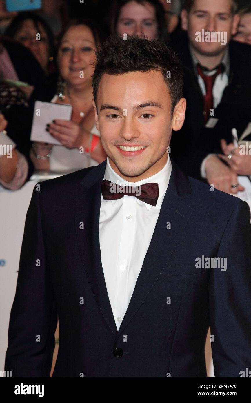 London. UK. Tom Daley at the Red Carpet arrivals at the National ...