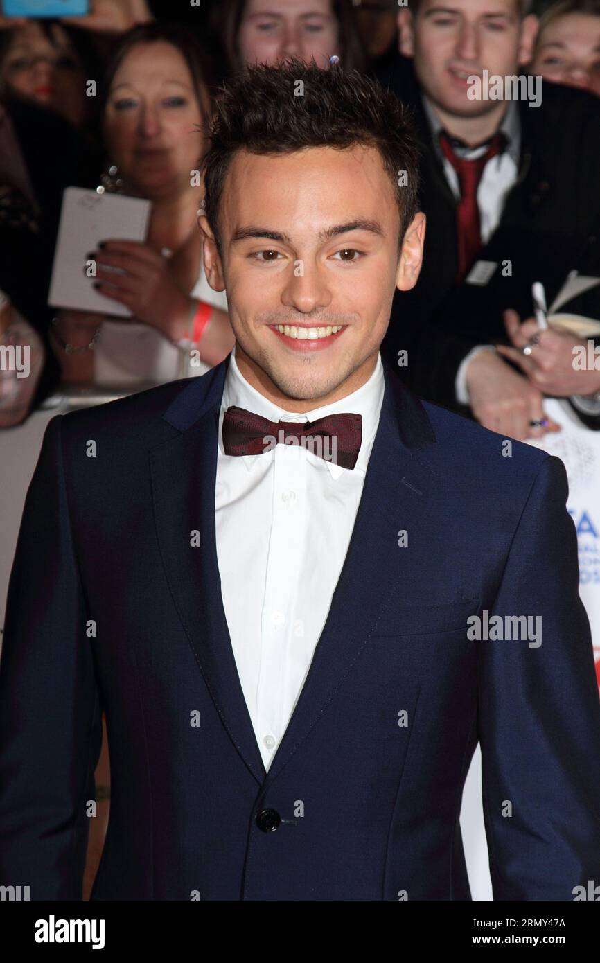London. UK. Tom Daley at the Red Carpet arrivals at the National ...