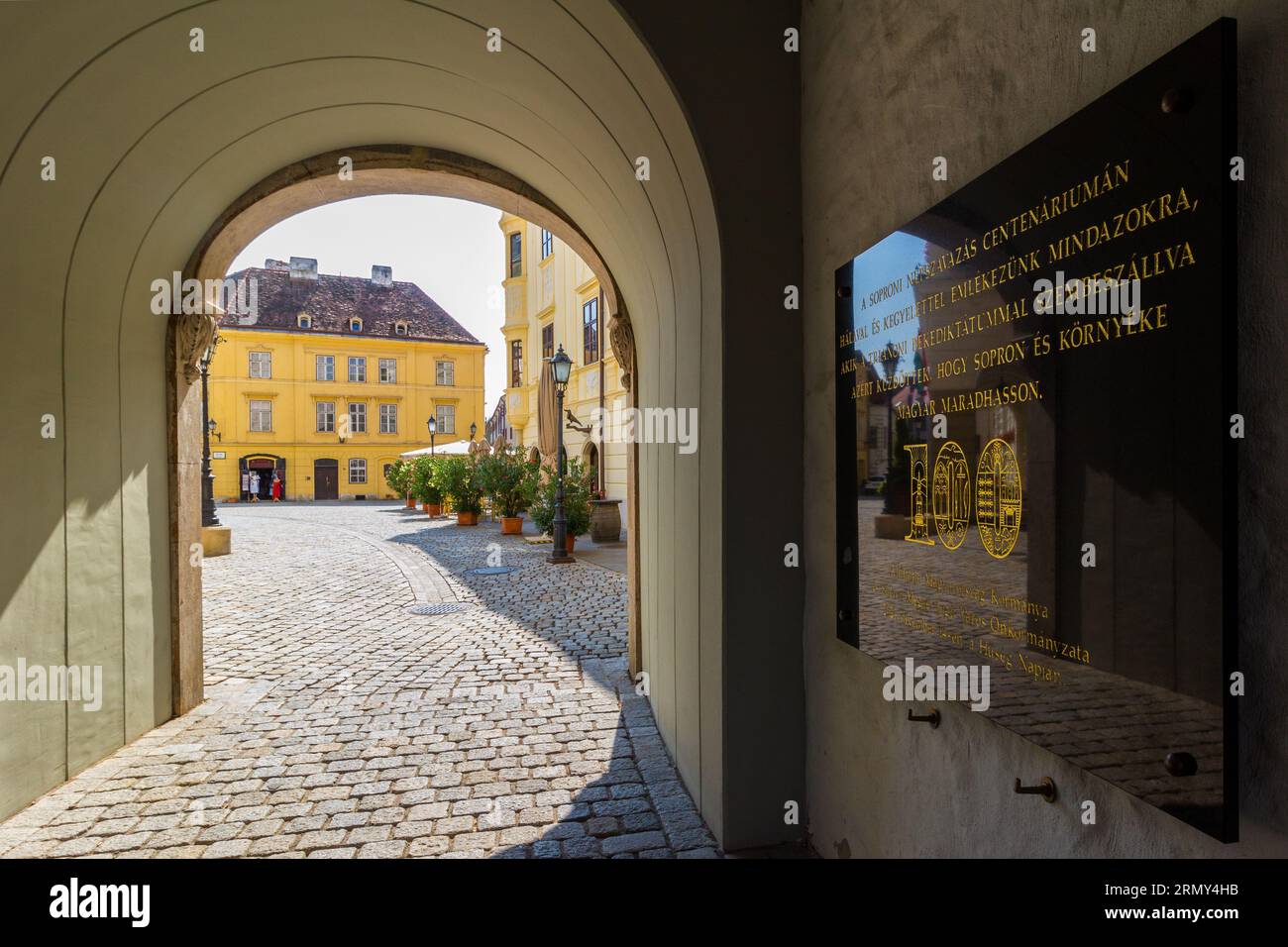 Sopron referendum hi-res stock photography and images - Alamy