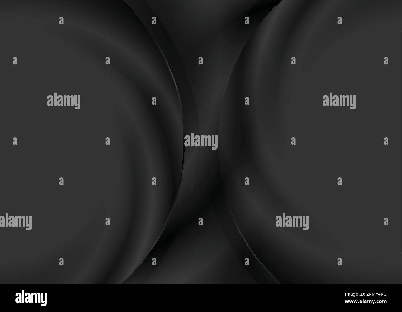 Black abstract smooth wavy curves tech background. Vector design Stock ...