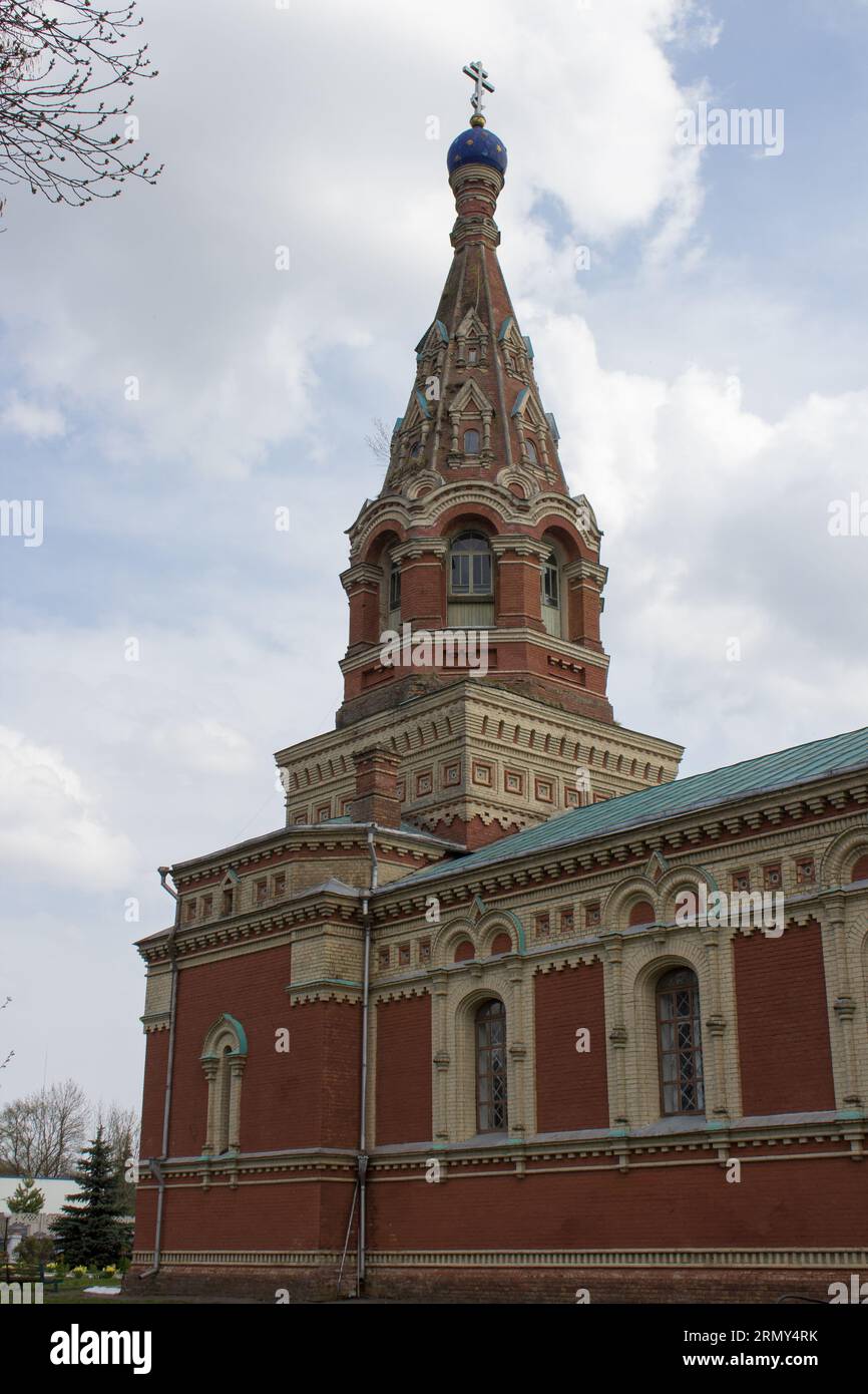 an ancient temple in the village of Zhuravnika, Volyn region, Ukraine ...