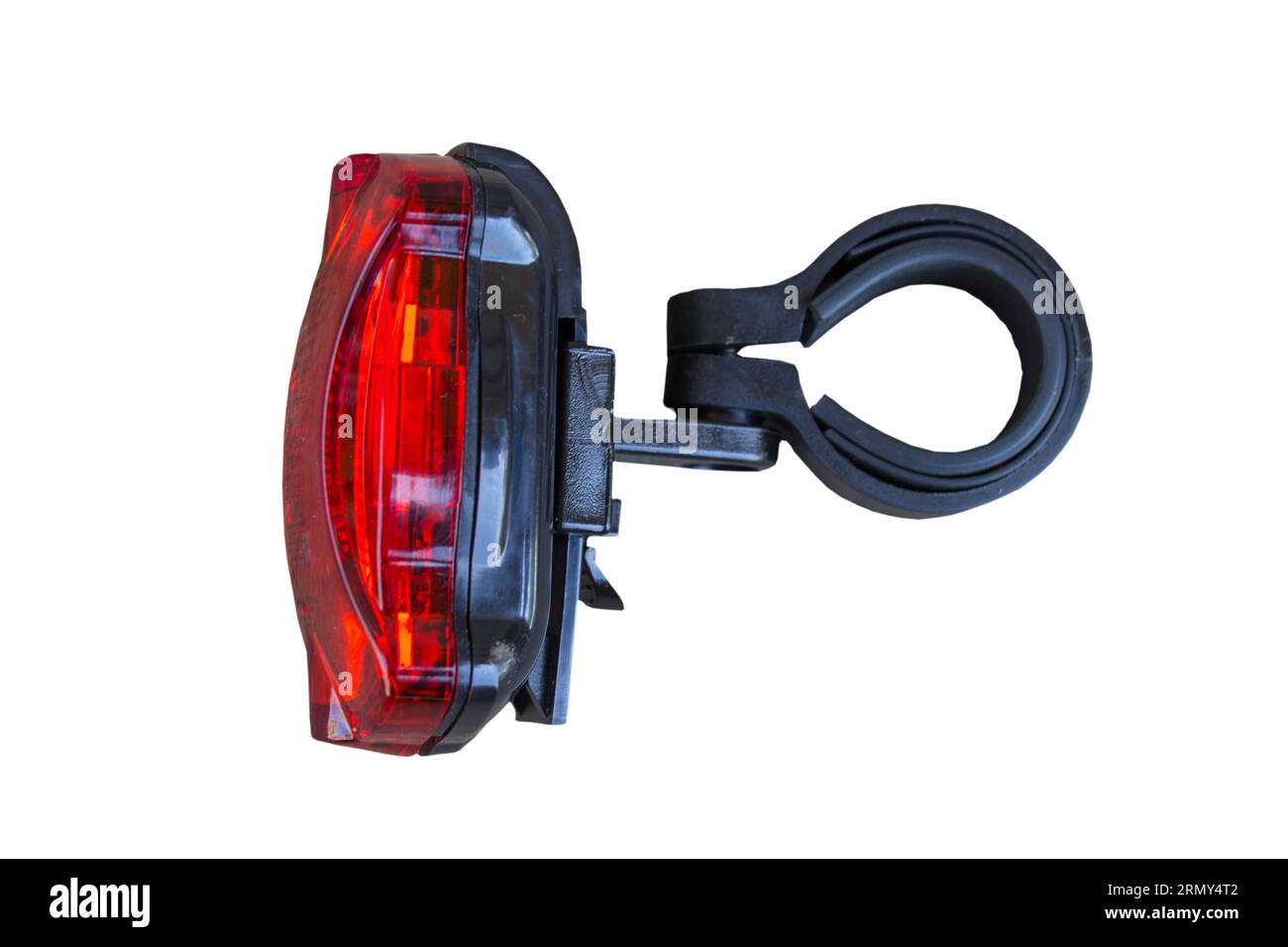 Bike Lights isolated red background Stock Photo - Alamy