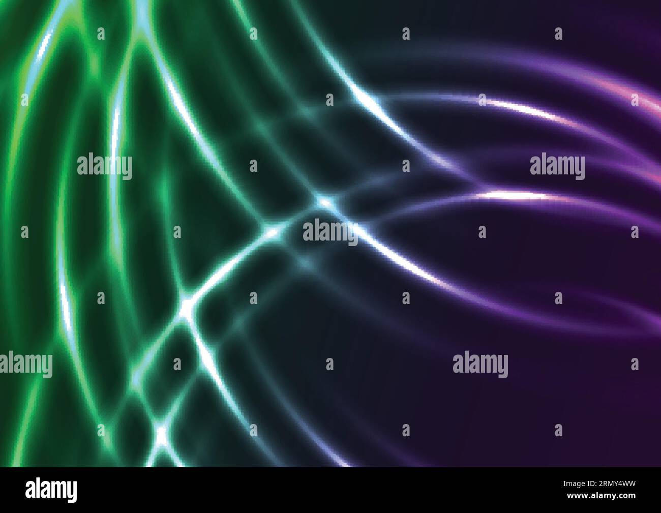 Colorful neon flowing liquid waves Stock Vector Images - Alamy