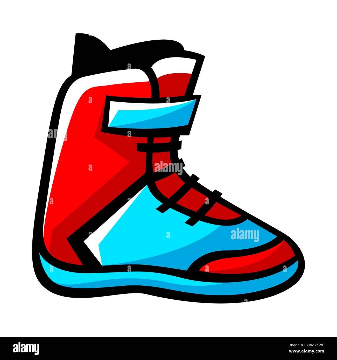 Freestyle boot Stock Vector Images - Alamy