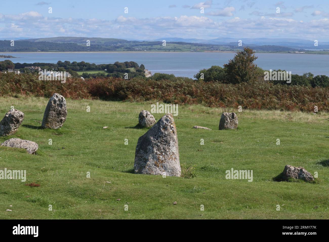 Cumbria England UK 30th August 2023 Stone circles in Birkrigg, Cumbria ...