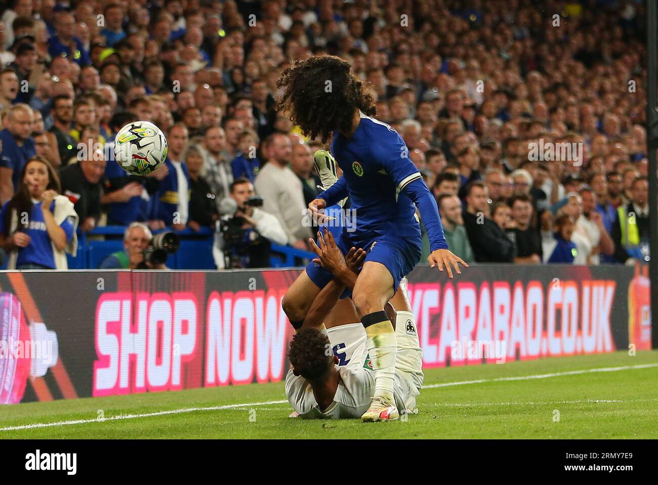 Stamford Bridge, Chelsea, London, UK. 30th Aug, 2023. EFL Carabao Cup ...