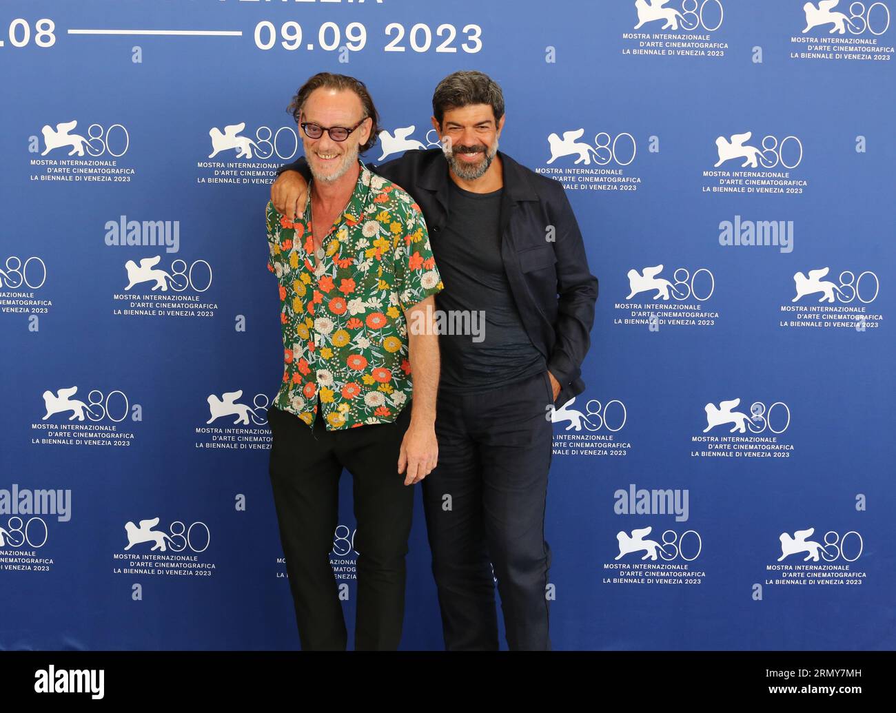 Venice, Italy, 30th August, 2023. Massimiliano Rossi, Pierfrancesco ...