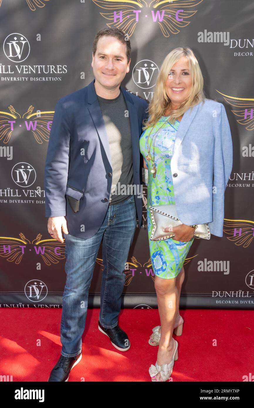 Andras Forgacs and Andrea Bartzen attends Dunhill Ventures Raising ...