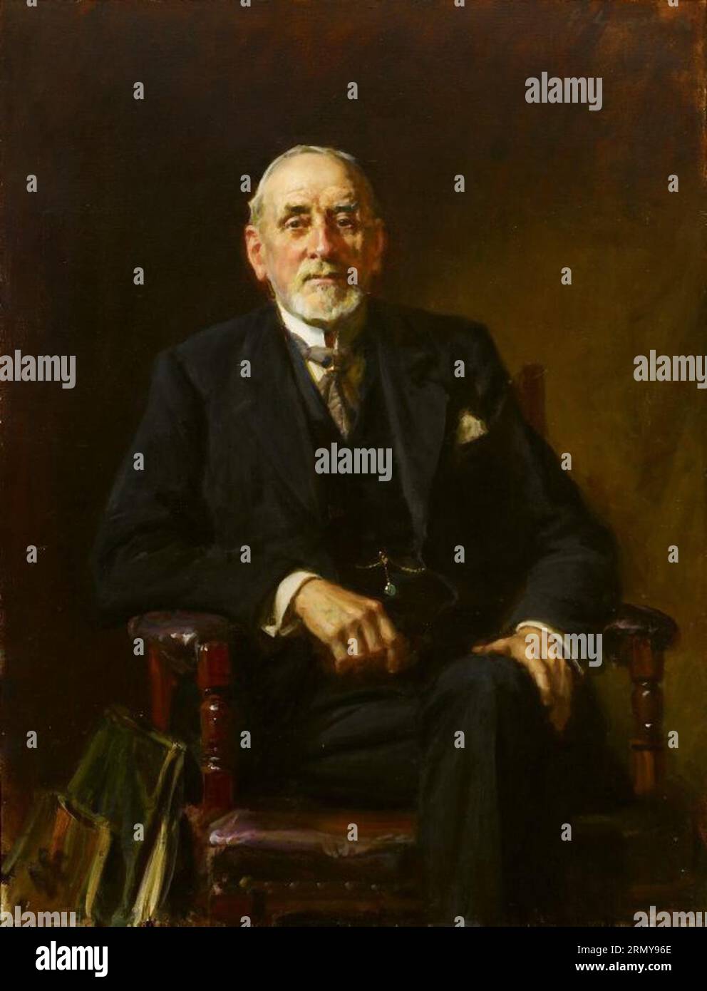 Portrait of Sir John Sulman 1931 by John Longstaff Stock Photo - Alamy