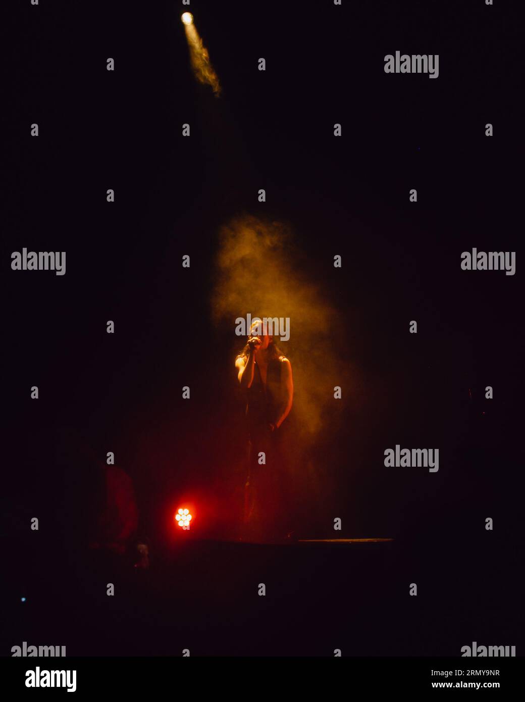 Live concert of christine and the queen hi-res stock photography and ...