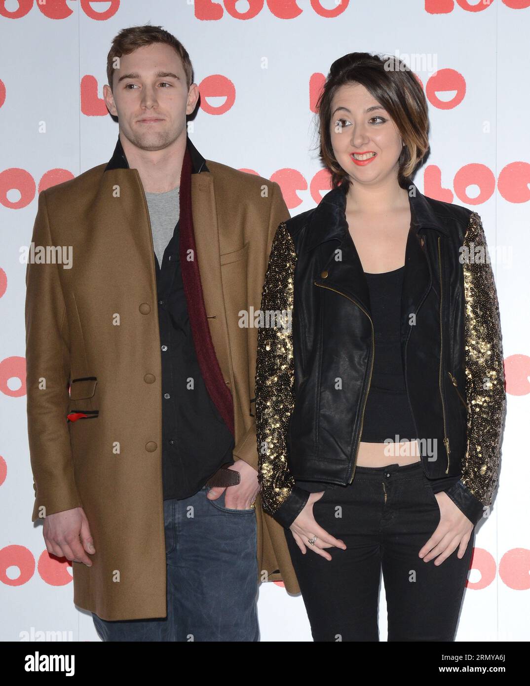 London. UK. Rosamund Hanson and guest at the Benny & Jolene UK film ...