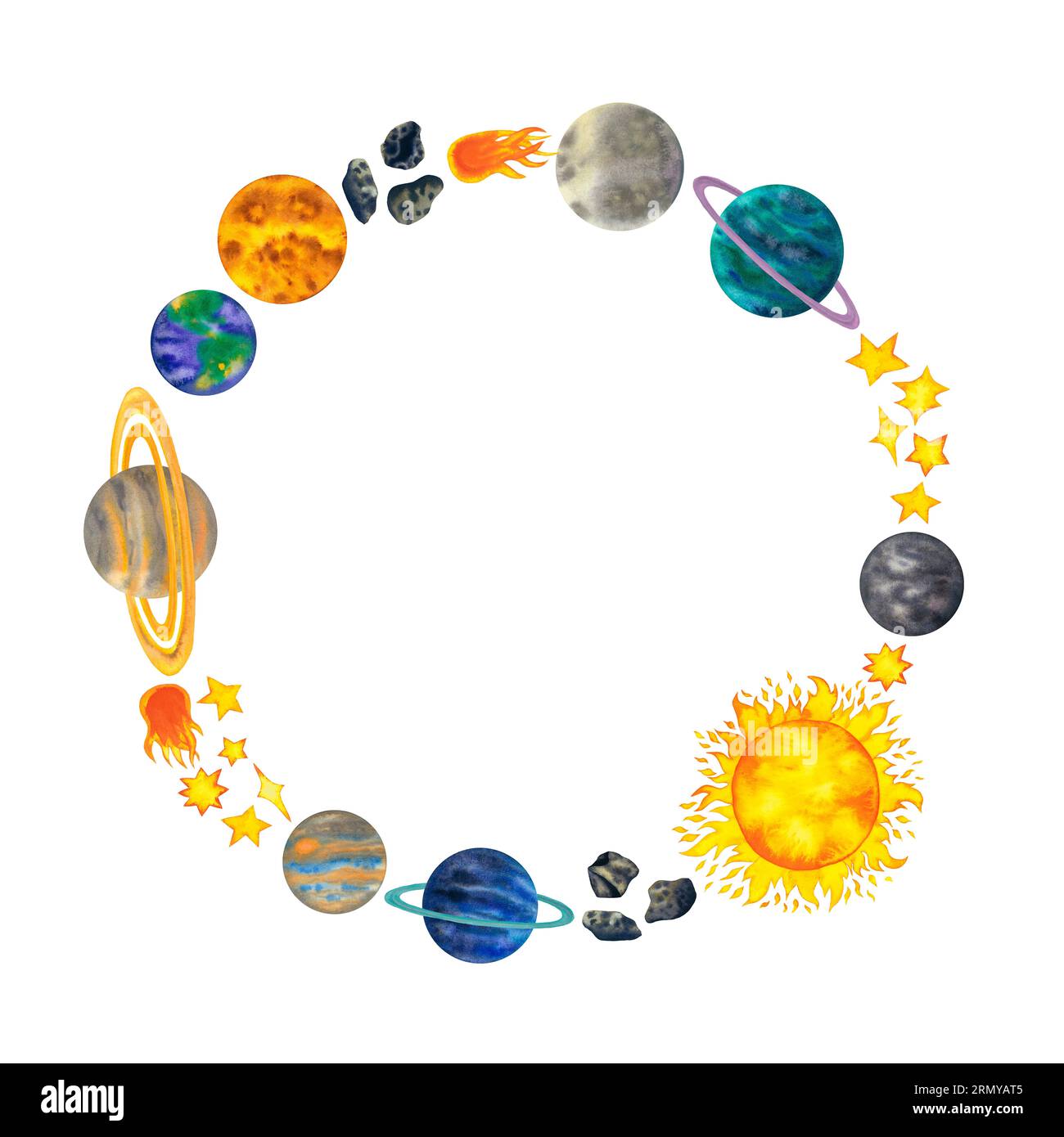Space Clipart Planets