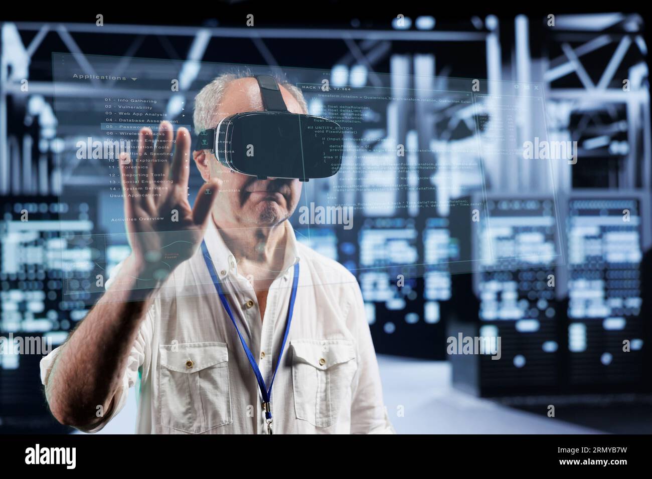 Checking technical data hi-res stock photography and images - Alamy