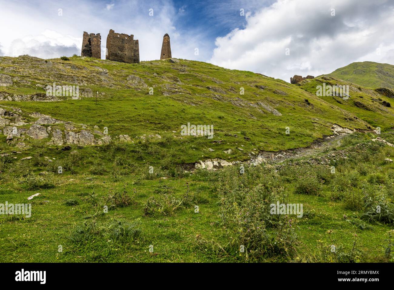 Fortified towers have marked the northern border of Georgia since ...