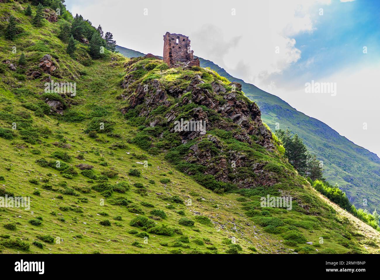 Fortified towers have marked the northern border of Georgia since ...
