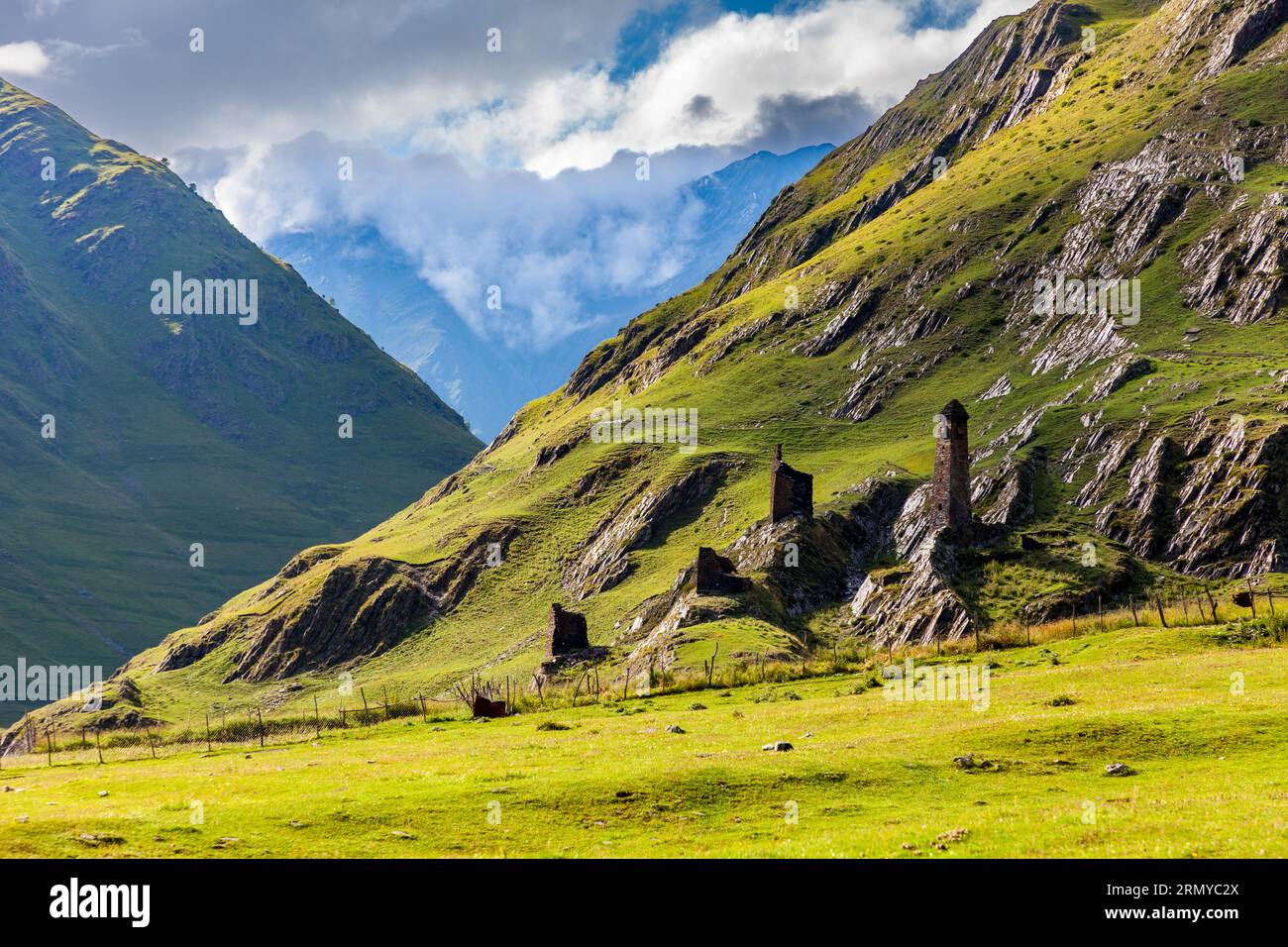 Fortified towers like those in Girevi have marked the northern border ...