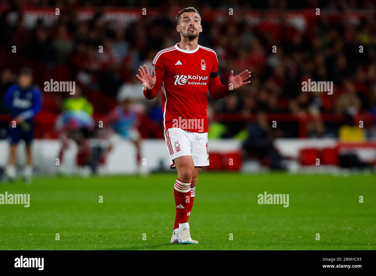 The City Ground, Nottingham, UK. 30th Aug, 2023. EFL Carabao Cup ...