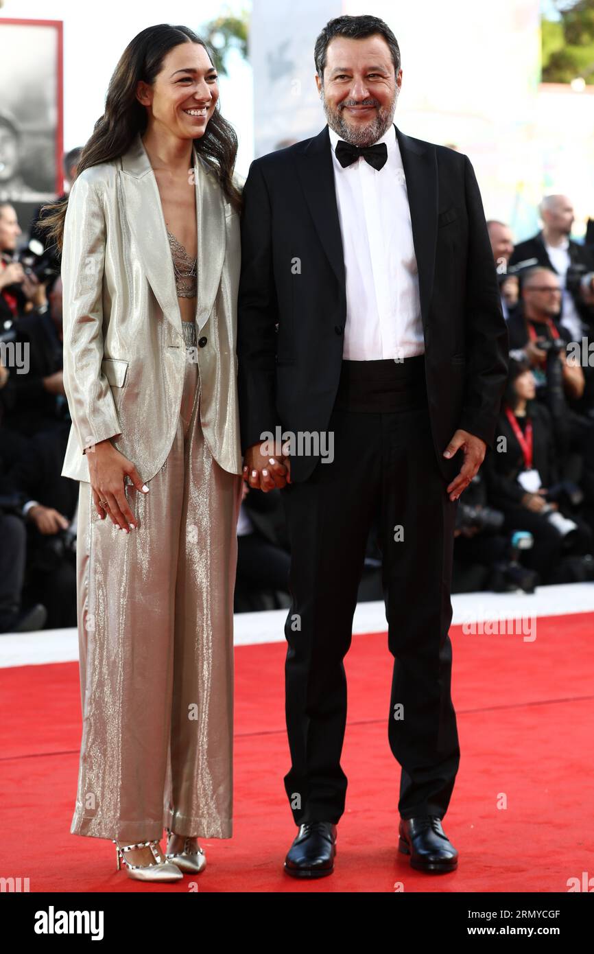 August 30, 2023, Venice, Veneto, Italy: Vice President of the Council ...