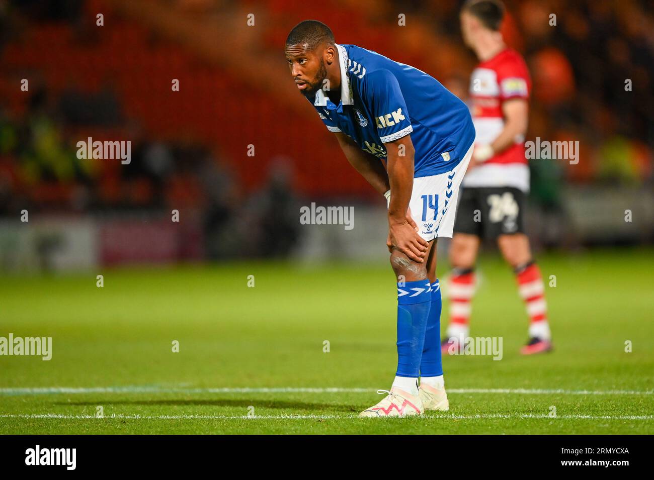 Beto #14 of Everton during the Carabao Cup match Doncaster Rovers vs ...
