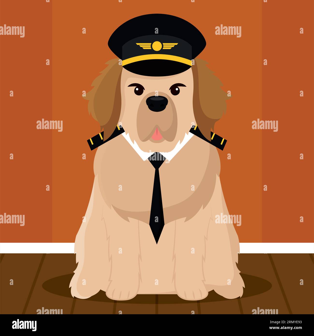 Dog pilot Stock Vector Images - Alamy