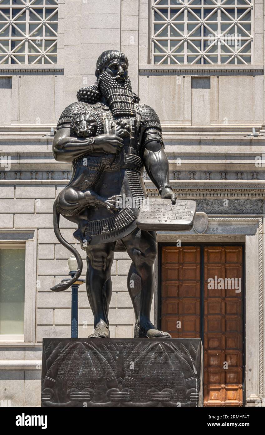 San Francisco, CA, USA - July 12, 2023: Closeup, Statue of historic ...